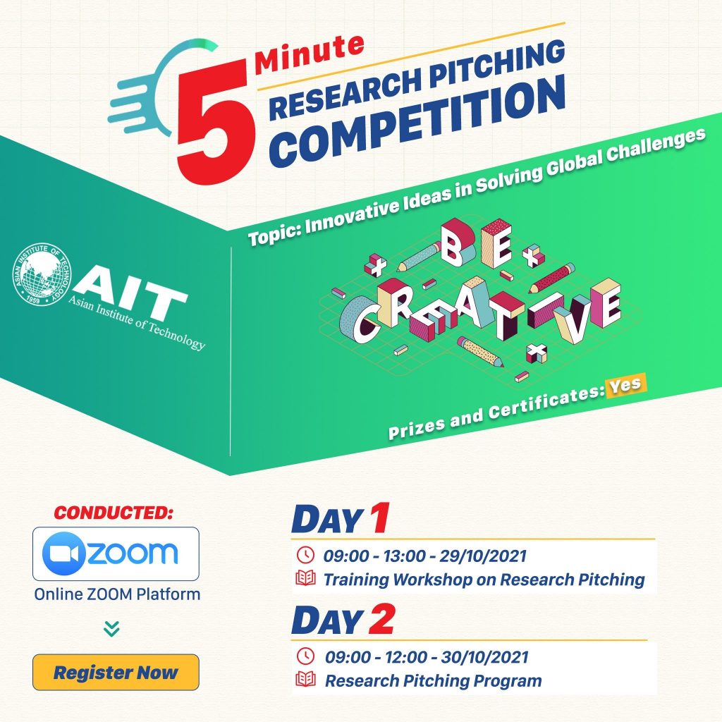 Cuộc thi "5 Minute Research Pitching" Chủ đề: Innovative Ideas in ...