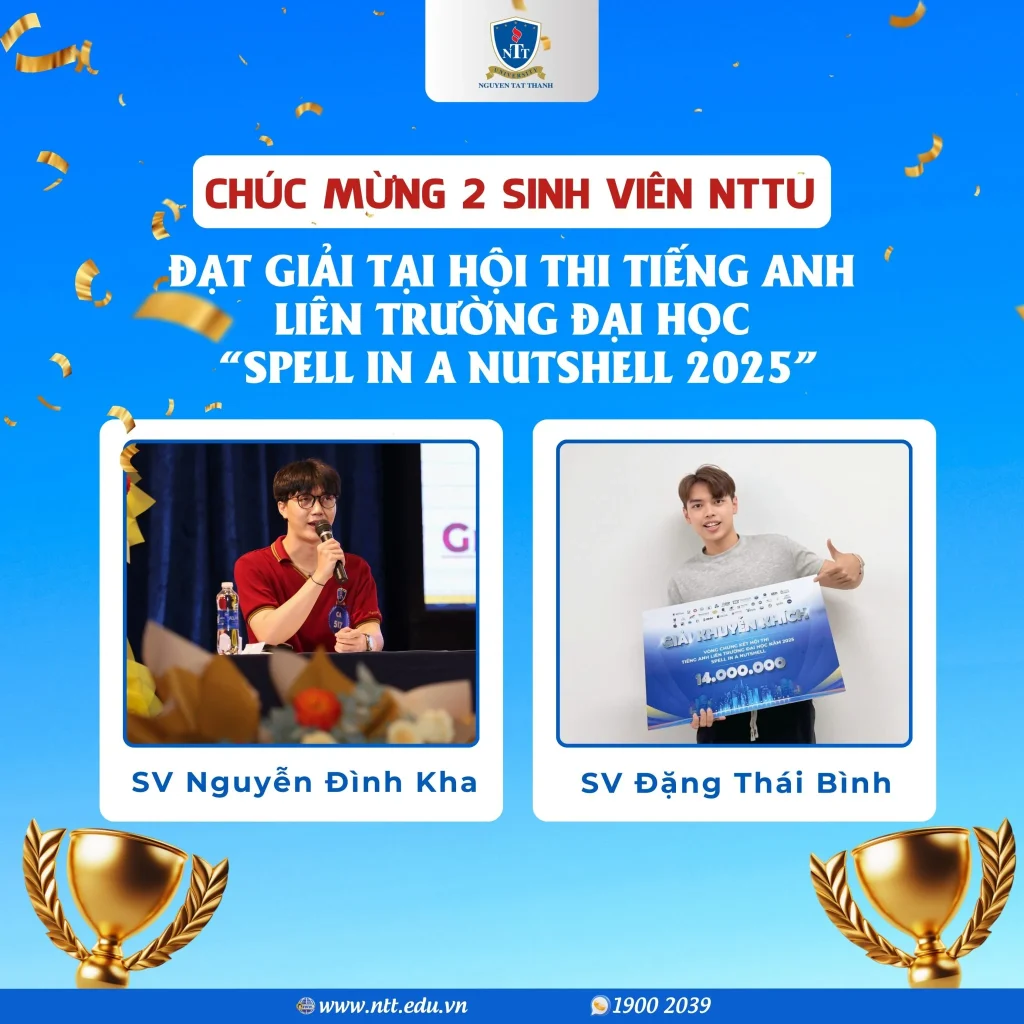 NTTU khẳng định bản lĩnh tại Spell in a Nutshell 2025
